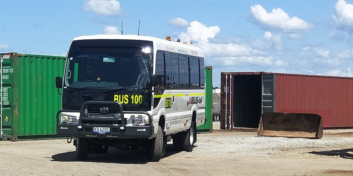 4WD Bus Conversions - Toyota Coaster 70 Series 4WD Bus Conversion | Bus 4x4