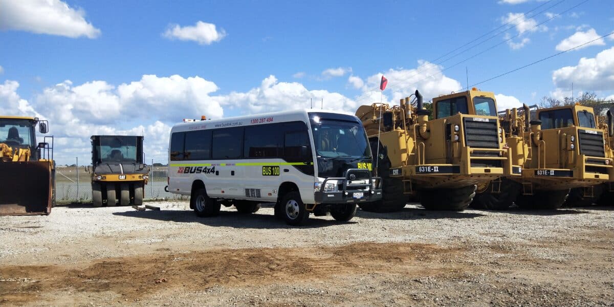4WD Bus Conversions - Toyota Coaster 70 Series 4WD Bus Conversion | Bus 4x4