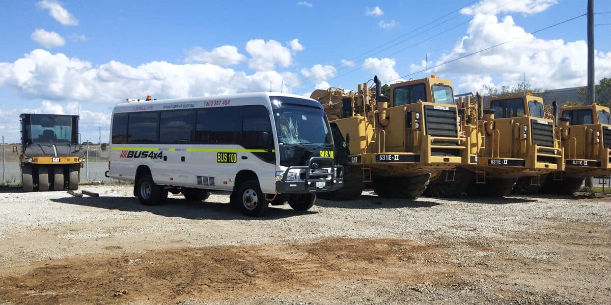 4WD Bus Conversions - Toyota Coaster 70 Series 4WD Bus Conversion | Bus 4x4