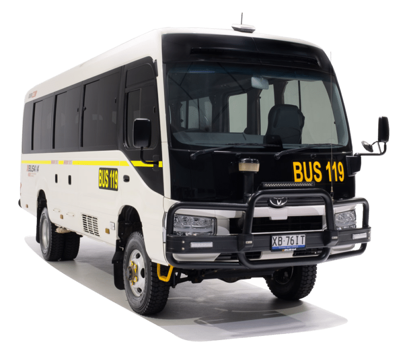 Coaster Bus Conversion - Toyota Coaster 4WD Conversion | Bus 4x4 Group